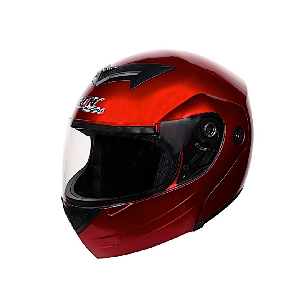 CASCO ABATIBLE IRON RACING IR108 DOT ROJO XL | multimoto.mx